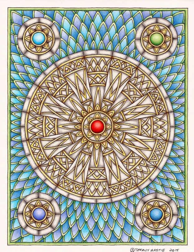 Shield Mandala | Tiffany Hastie Art